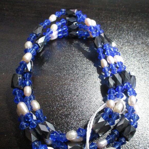 NATURAL LIFE | Jewelry | Magnetic Bracelet Blue Pearl 38 | Poshmark
